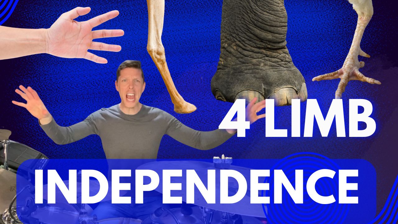 Four Limb Independence Drum Challenge - One | Total Drummer | Online ...